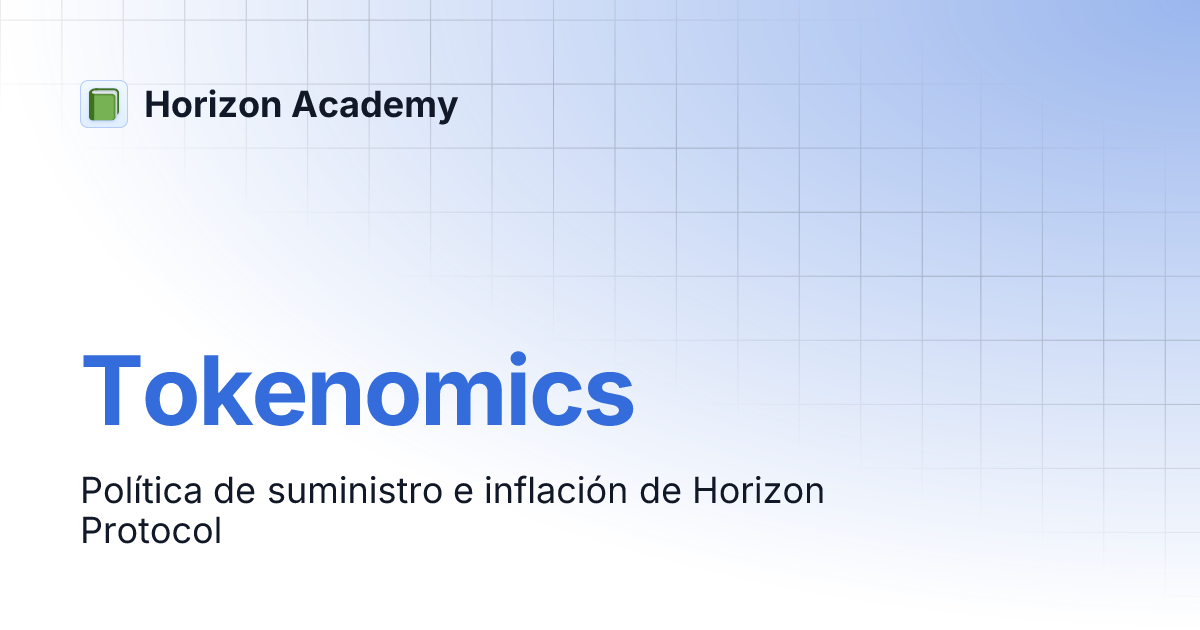 Tokenomics | Horizon Academy